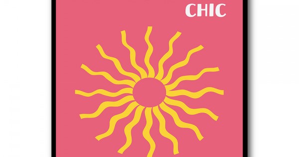 St Moritz Chic Travel Poster Wall Art